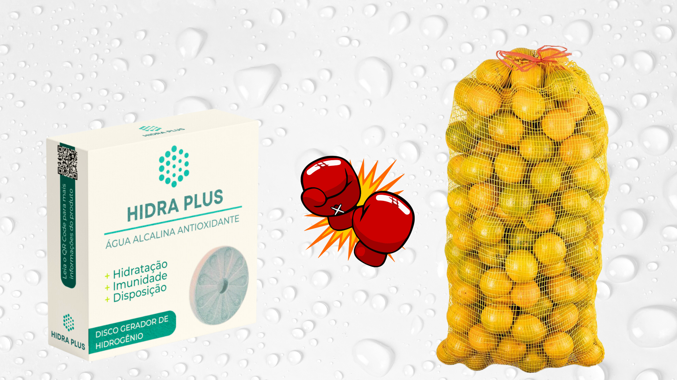 1,5L de água com Hidra PLus ou 100 laranjas? – Hidra Pure